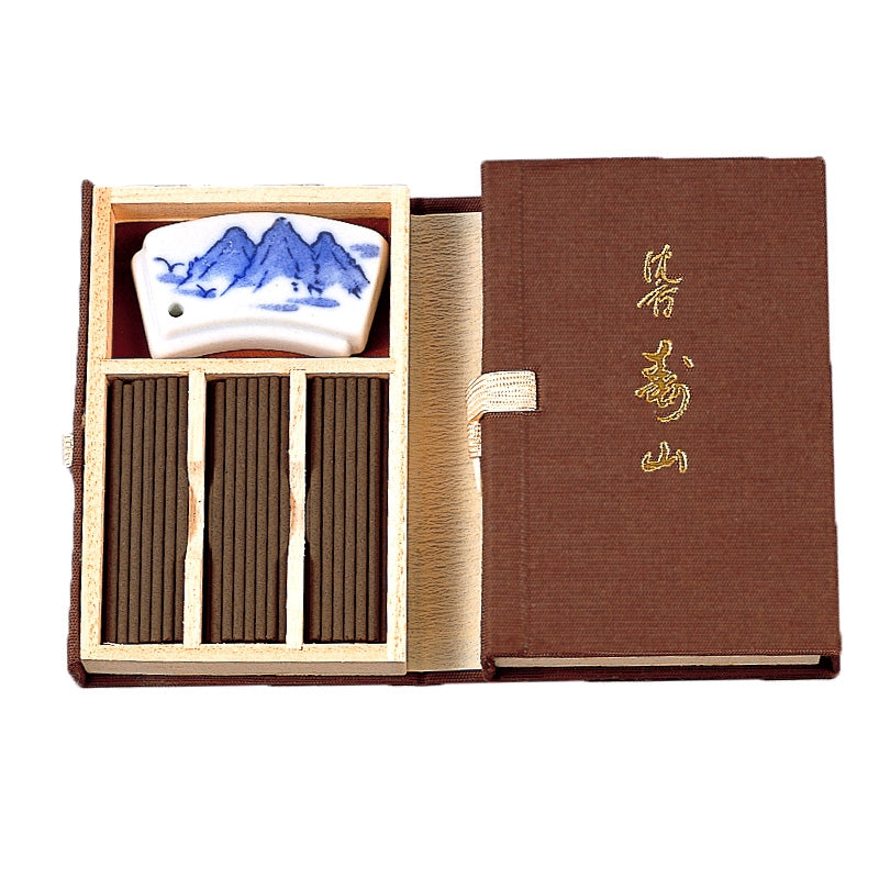 JINKOH JUZAN - SHORT STICK INCENSE W/HOLDER - ALOESWOOD - 60 sticks ...